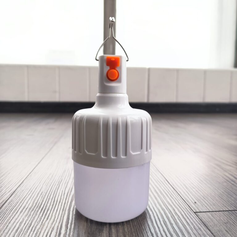 Bombillo lámpara recargable led 9watts Bengala