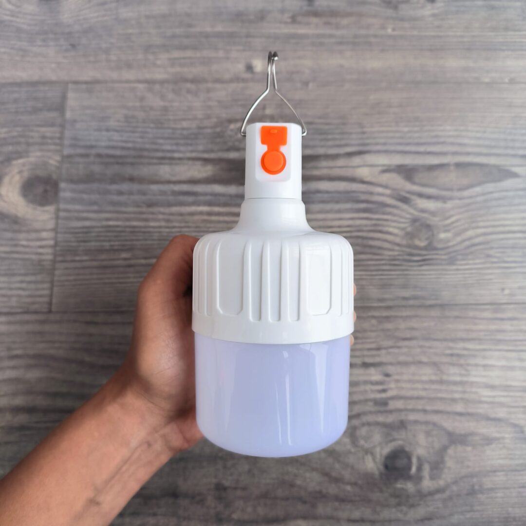 Bombillo lámpara recargable led 9watts Bengala