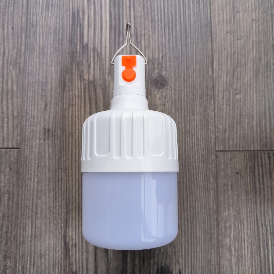 Bombillo lámpara recargable led 9watts Bengala