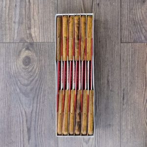 Cuchillo acero cacha madera 8 pulgadas cocina Bonanza